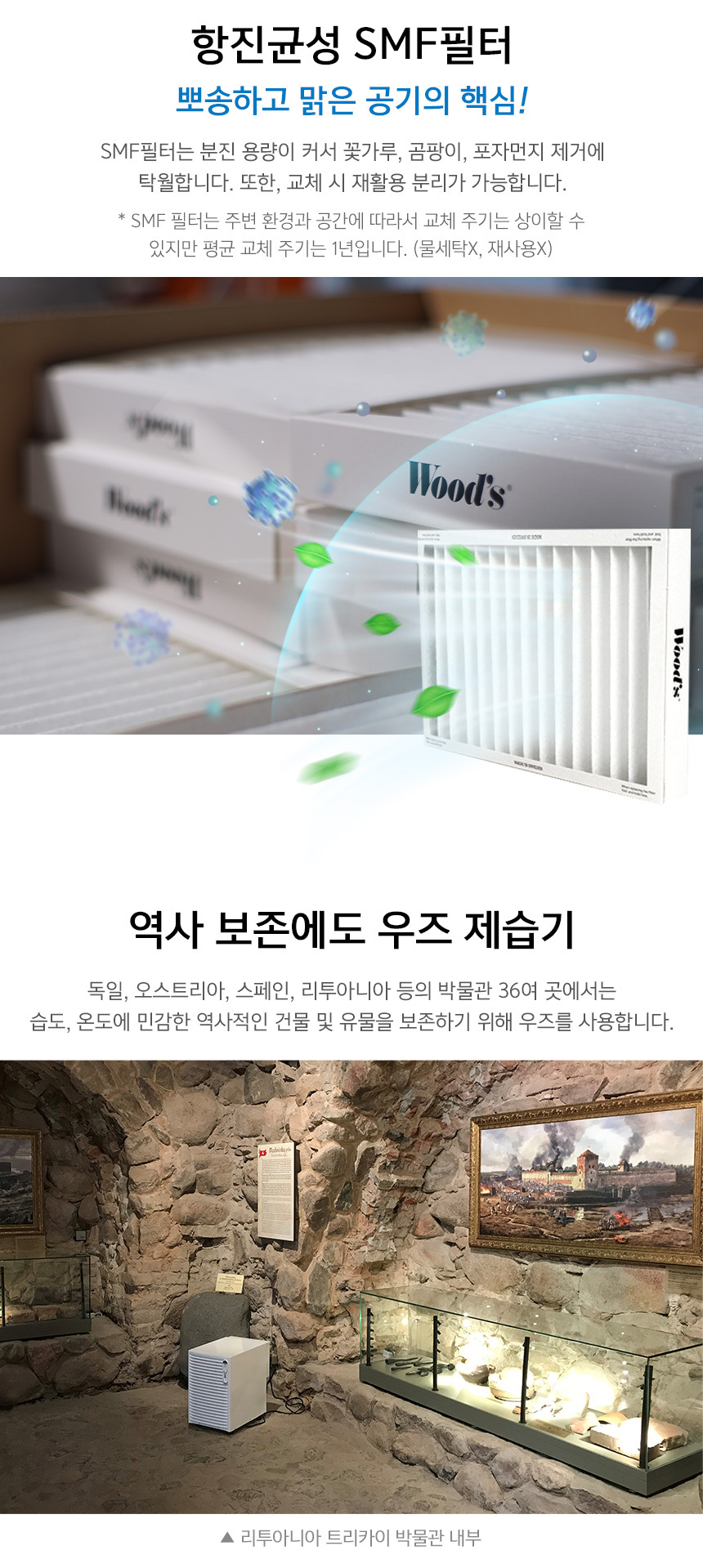 스웨덴 저온 제습기 우즈 SW-22FW_Wood's