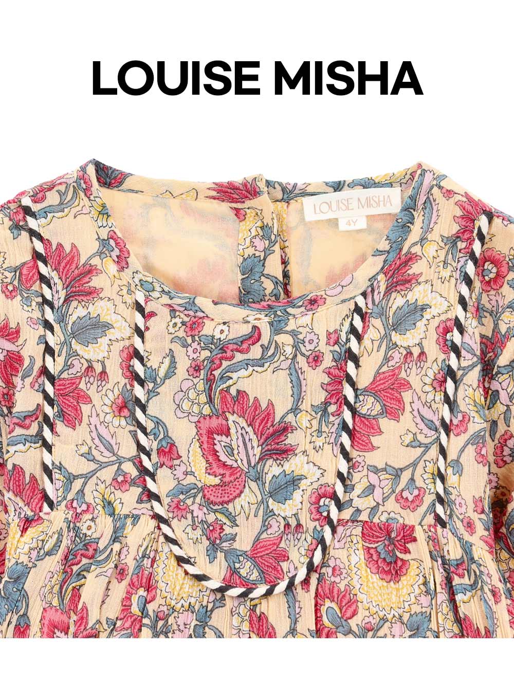 루이스미샤 말로타 드레스 GRIW23S0142 BUTTERFLOWERGUEDRA_Louise Misha