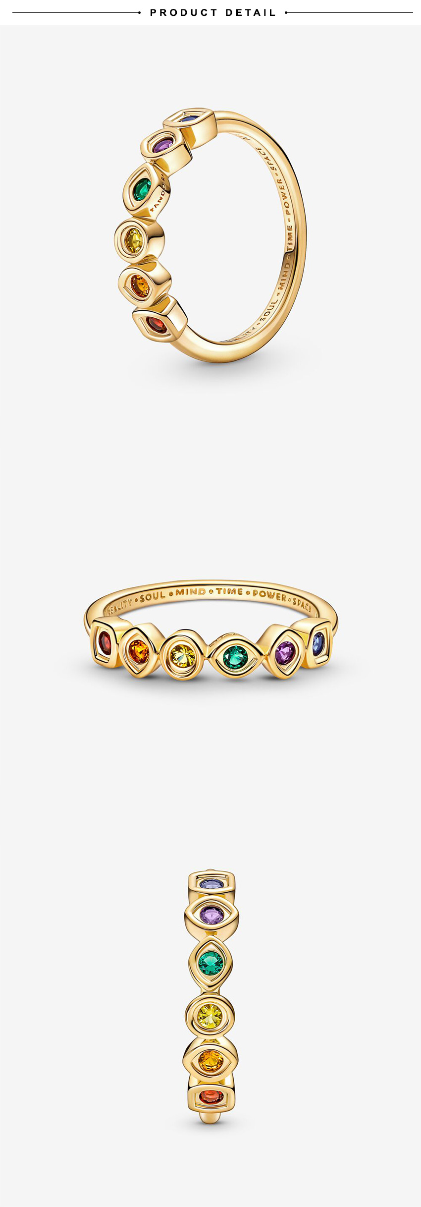 판도라 마블 어벤져스 인피니티 스톤 반지 160779C01_PANDORA