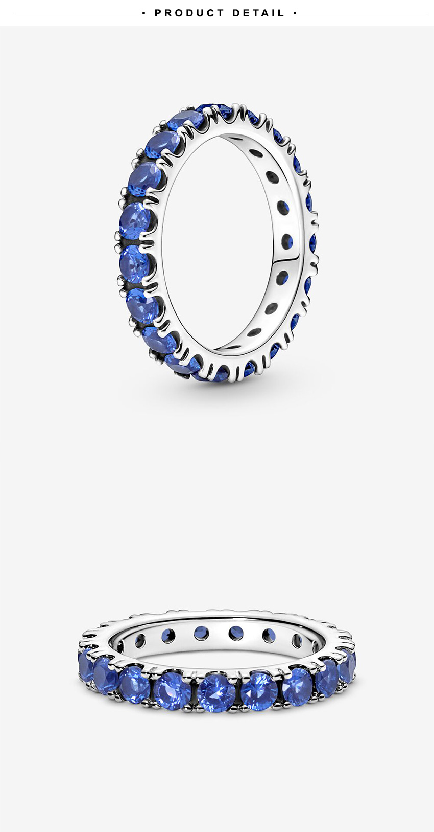 판도라 스파클링 로우 이터니티 반지 190050C02_PANDORA