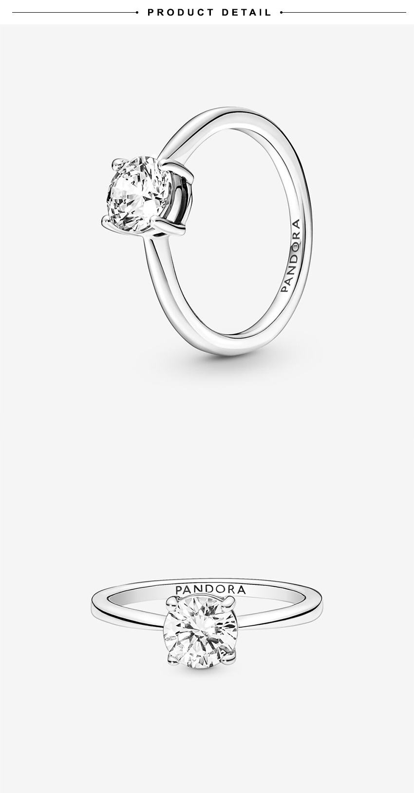 판도라 스파클링 솔리테어 반지 190052C01_PANDORA