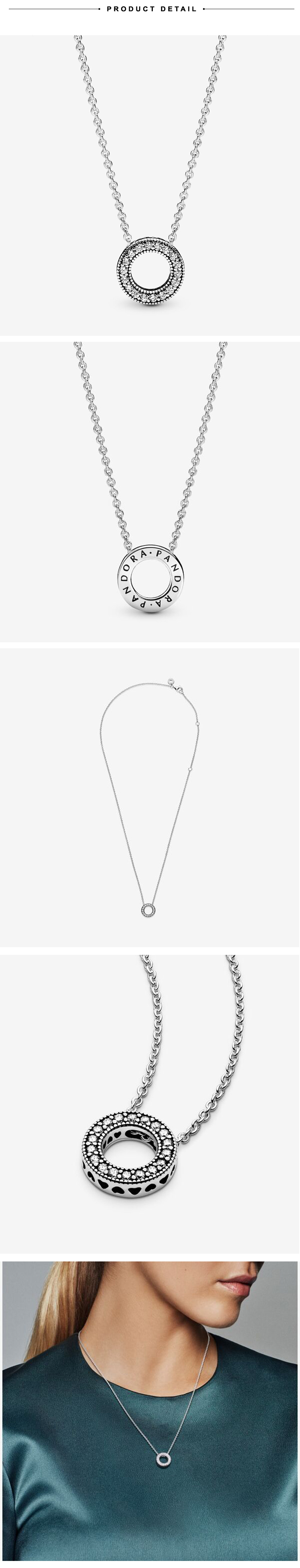 판도라 하트 오브 판도라 목걸이 397436CZ_PANDORA