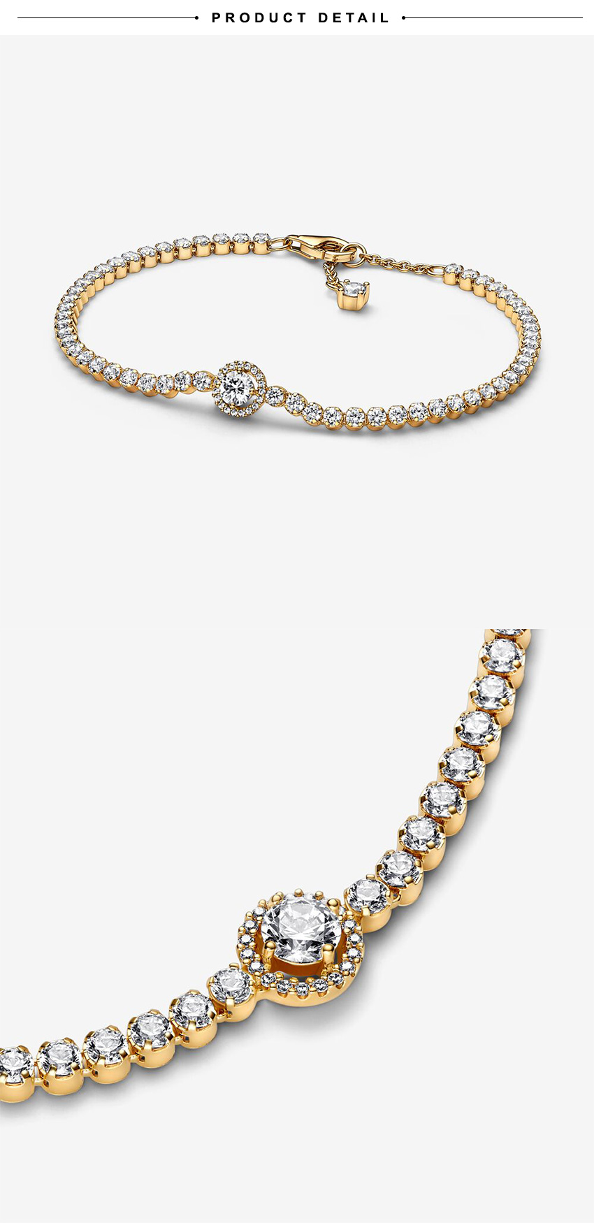 판도라 스파클링 헤일로 테니스 팔찌 569416C01_PANDORA