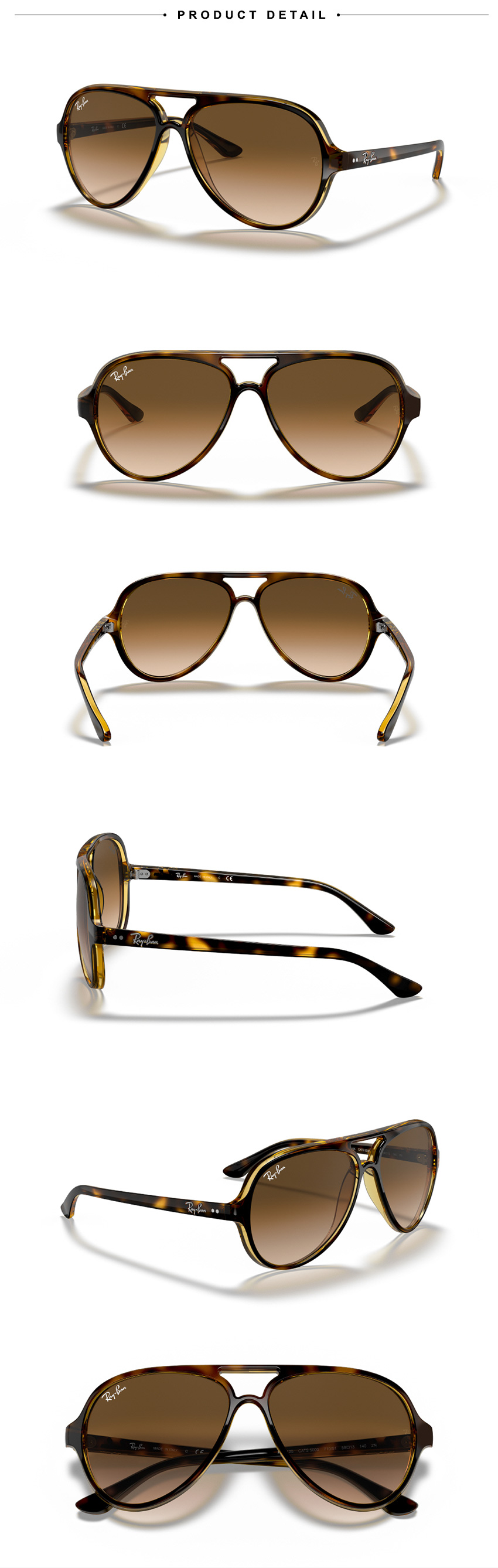 레이밴 Cats 5000 선글라스 RB4125-710-51-59_RAY BAN