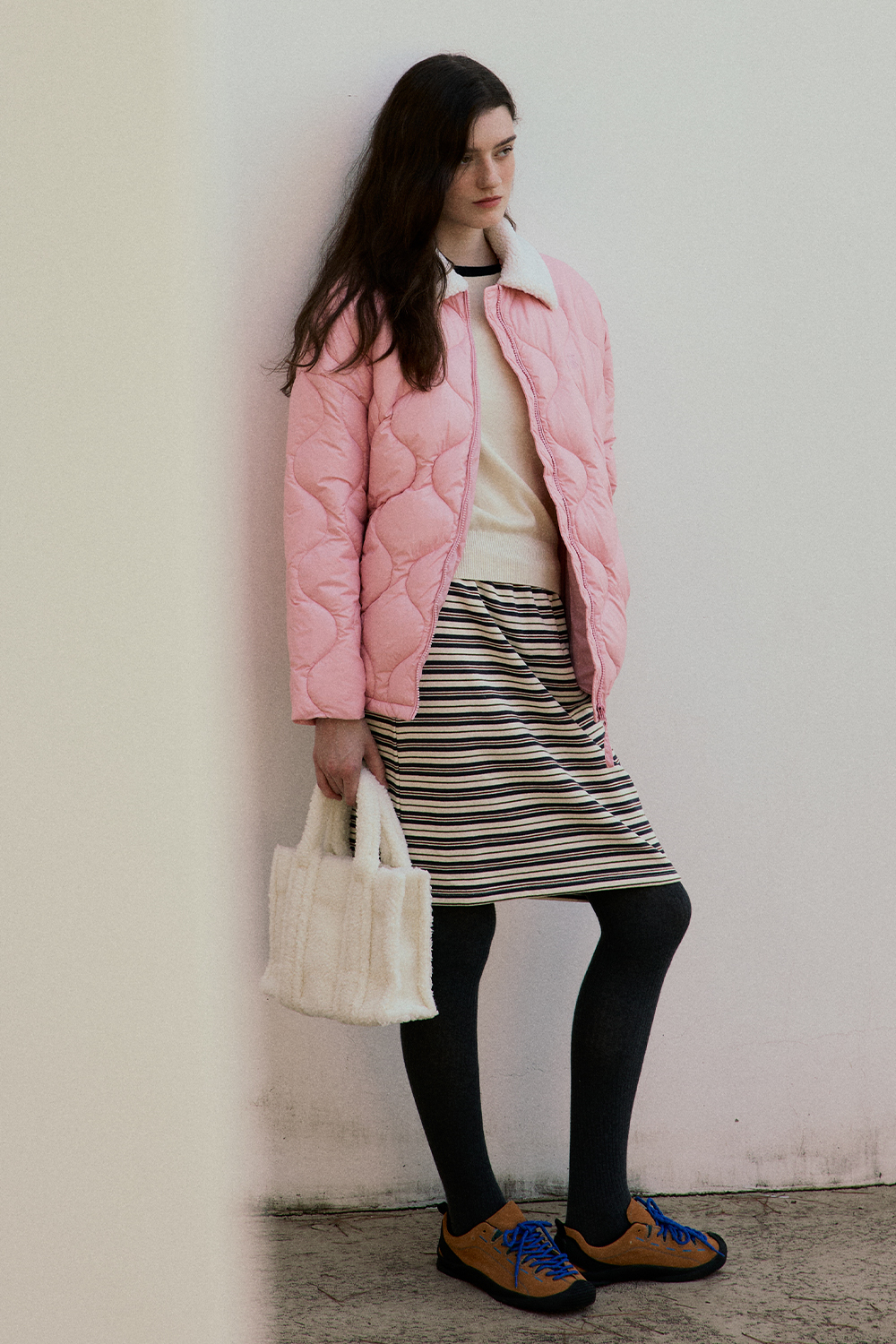 (WOMEN) Onion Quilting Wellon Jacket_Pink_Studio & Parc